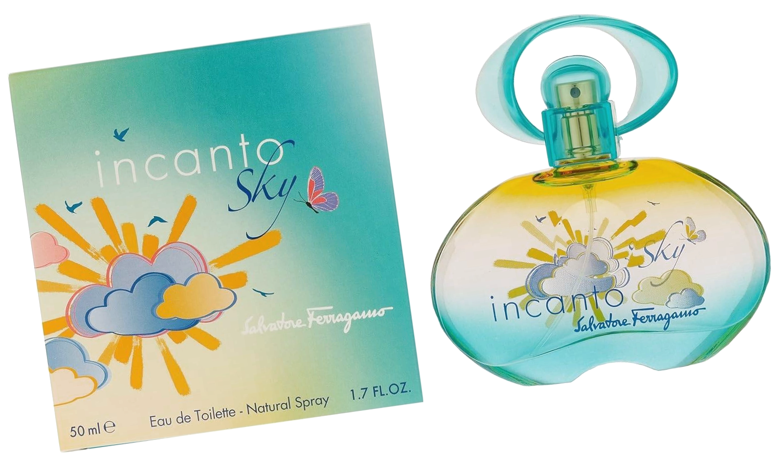 Salvatore Ferragamo Incanto Sky туалетная вода 50 мл для женщин - Инканто Скай