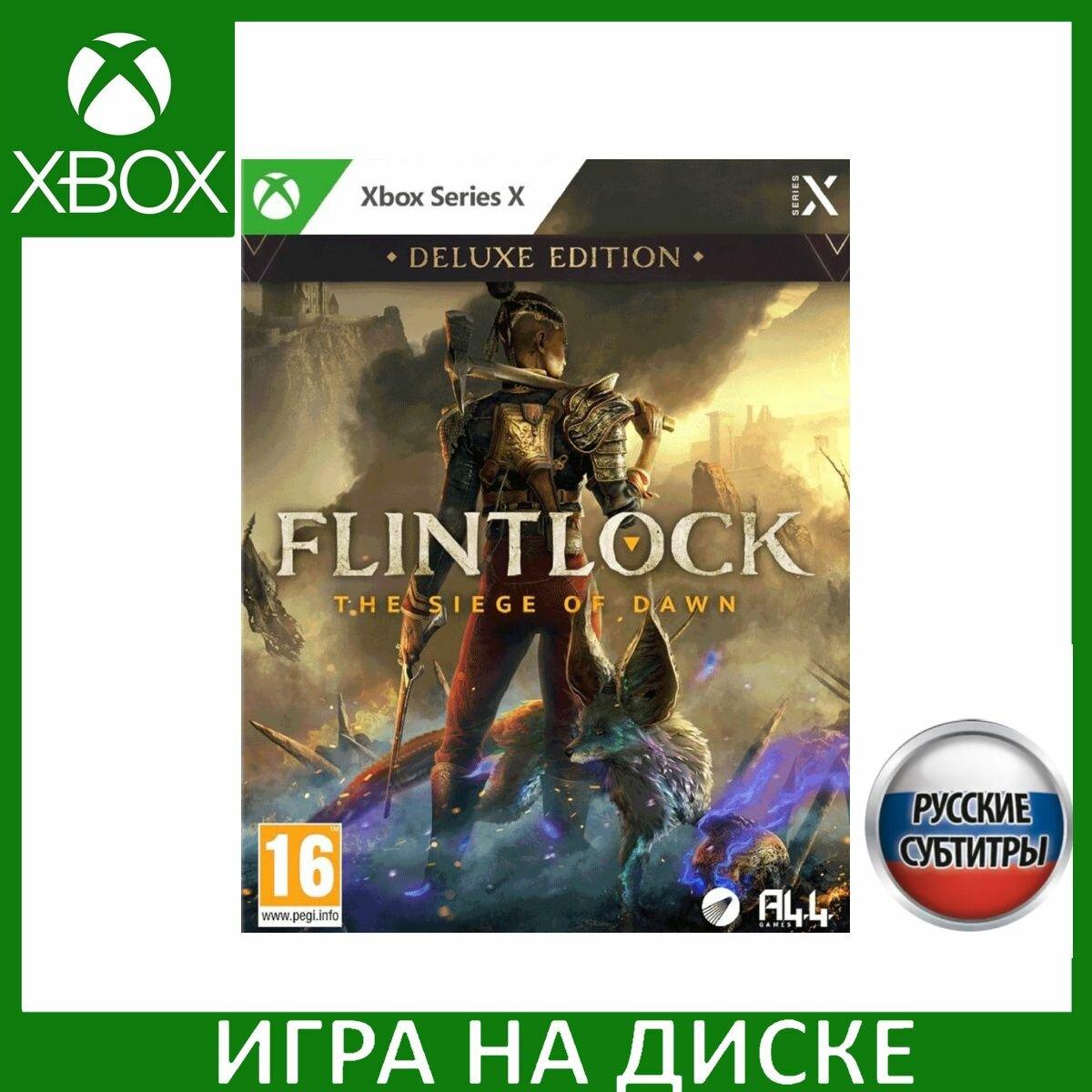 Игра Flintlock The Siege of Dawn Deluxe Edition Xbox Series X Русская Версия Диск на Xbox Series X