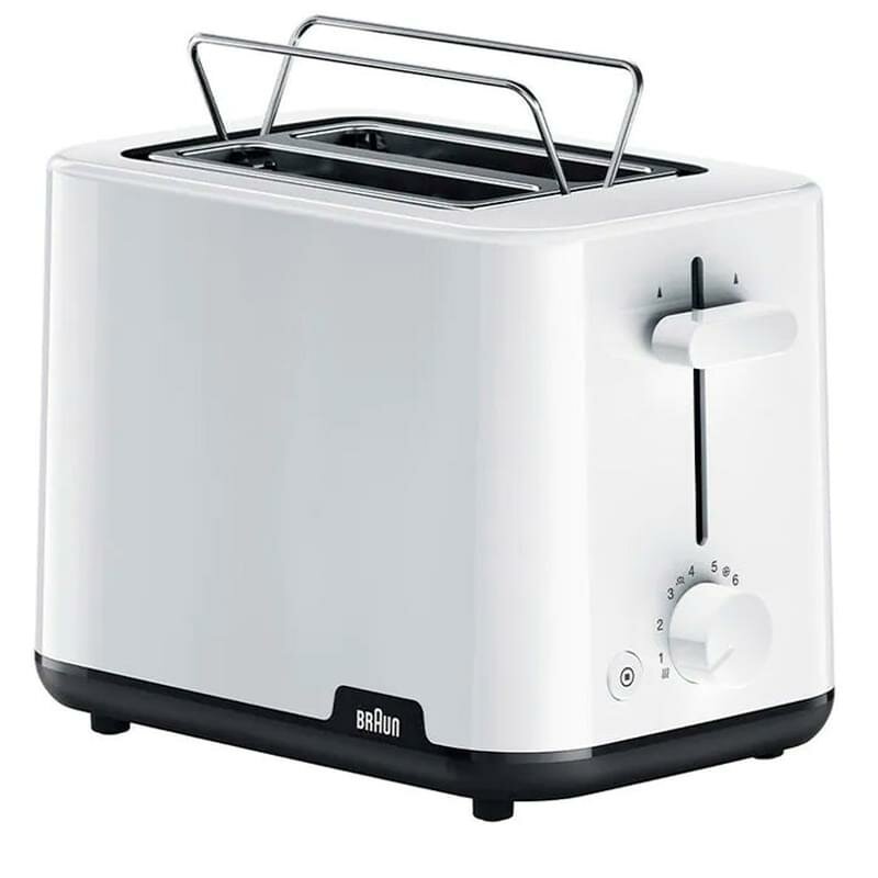 Braun Тостер HT-1010WH 900 Вт тостов - 2, белый