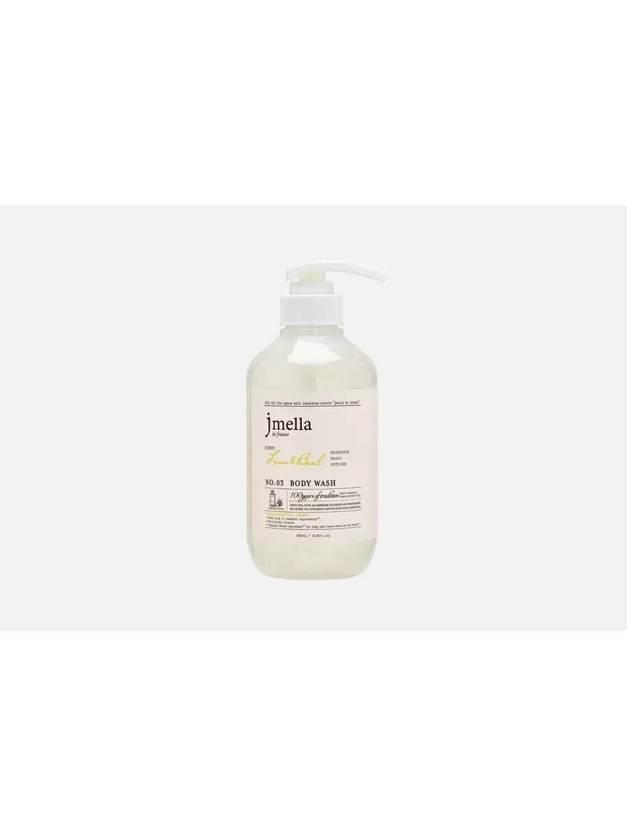 JMELLA in france Lime & Basil Body Wash Парфюмированн 500мл