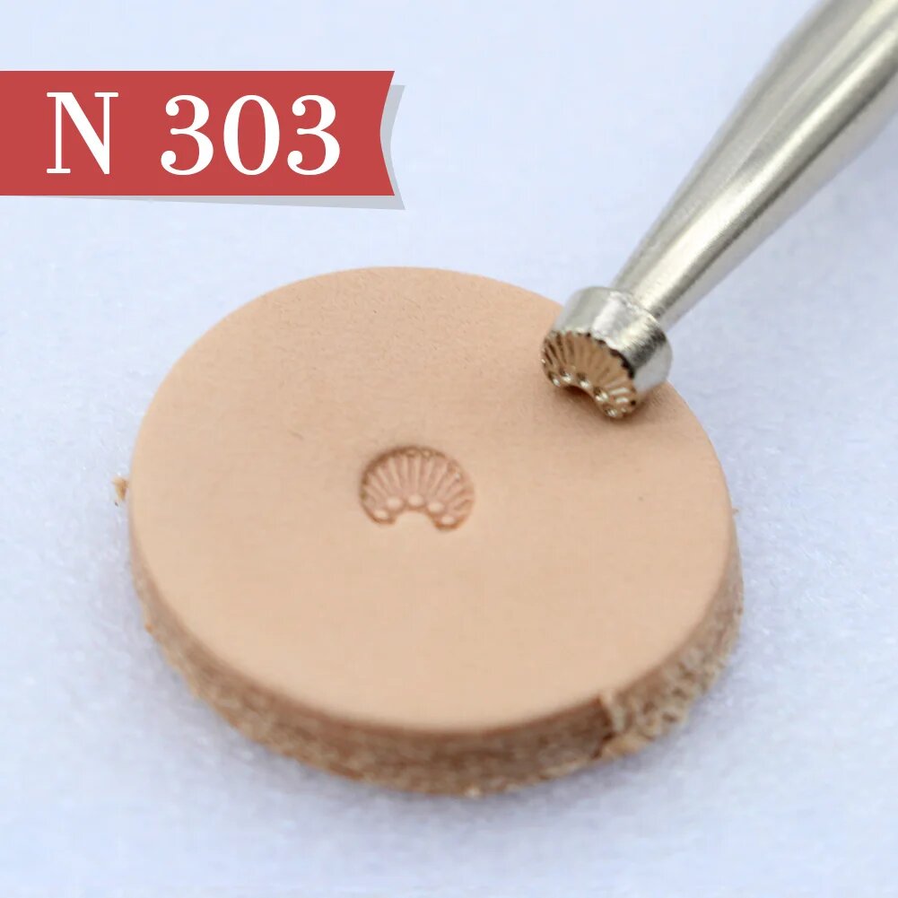 Штамп для кожи N-303, бежевый