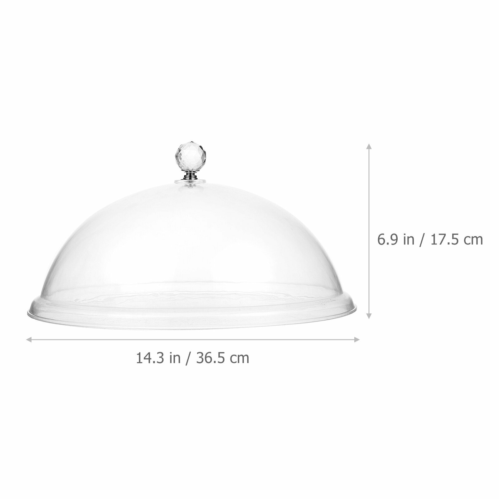 Прозрачный Чехол Для Еды Защита От Пыли И Насекомых Размер 36.50X32.00X17.50Cm