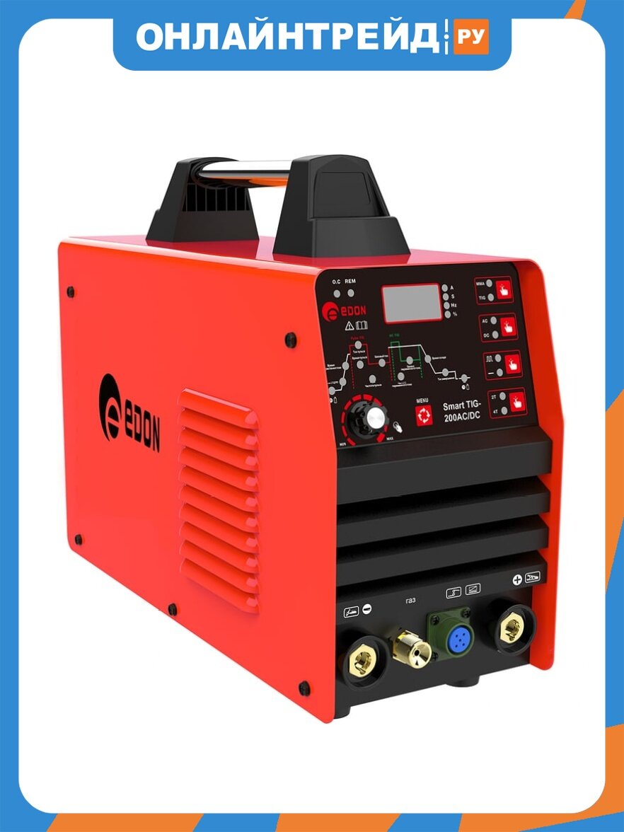 Аппарат аргонно-дуговой сварки Edon Smart TIG-200AC/DC
