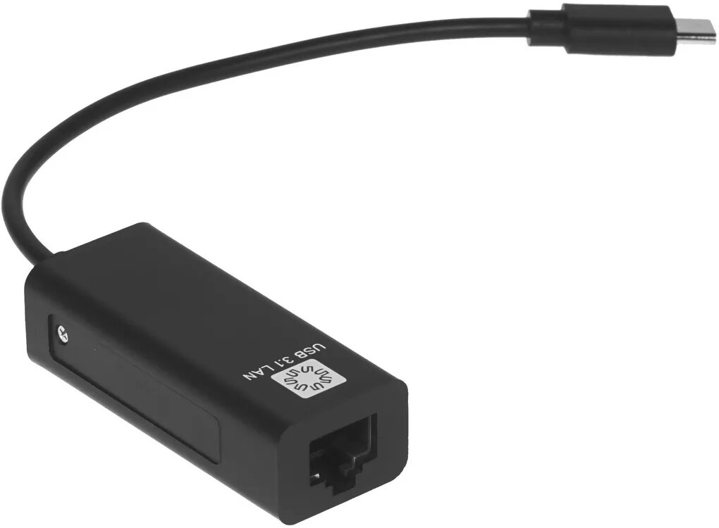 Сетевой адаптер Ethernet 5BITES UA3C-45-08BK USB Type-C