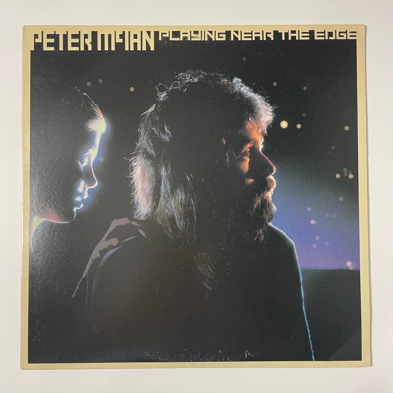 Винтажная виниловая пластинка LP Peter McIan Playing Near The Edge (США 1980)