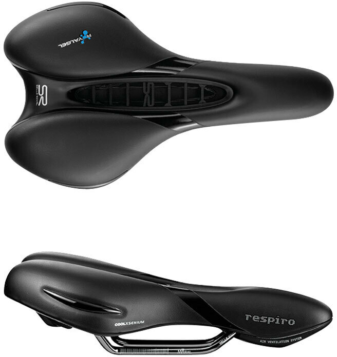 Седло Selle Royal Respiro Soft Sport Athletic Черный