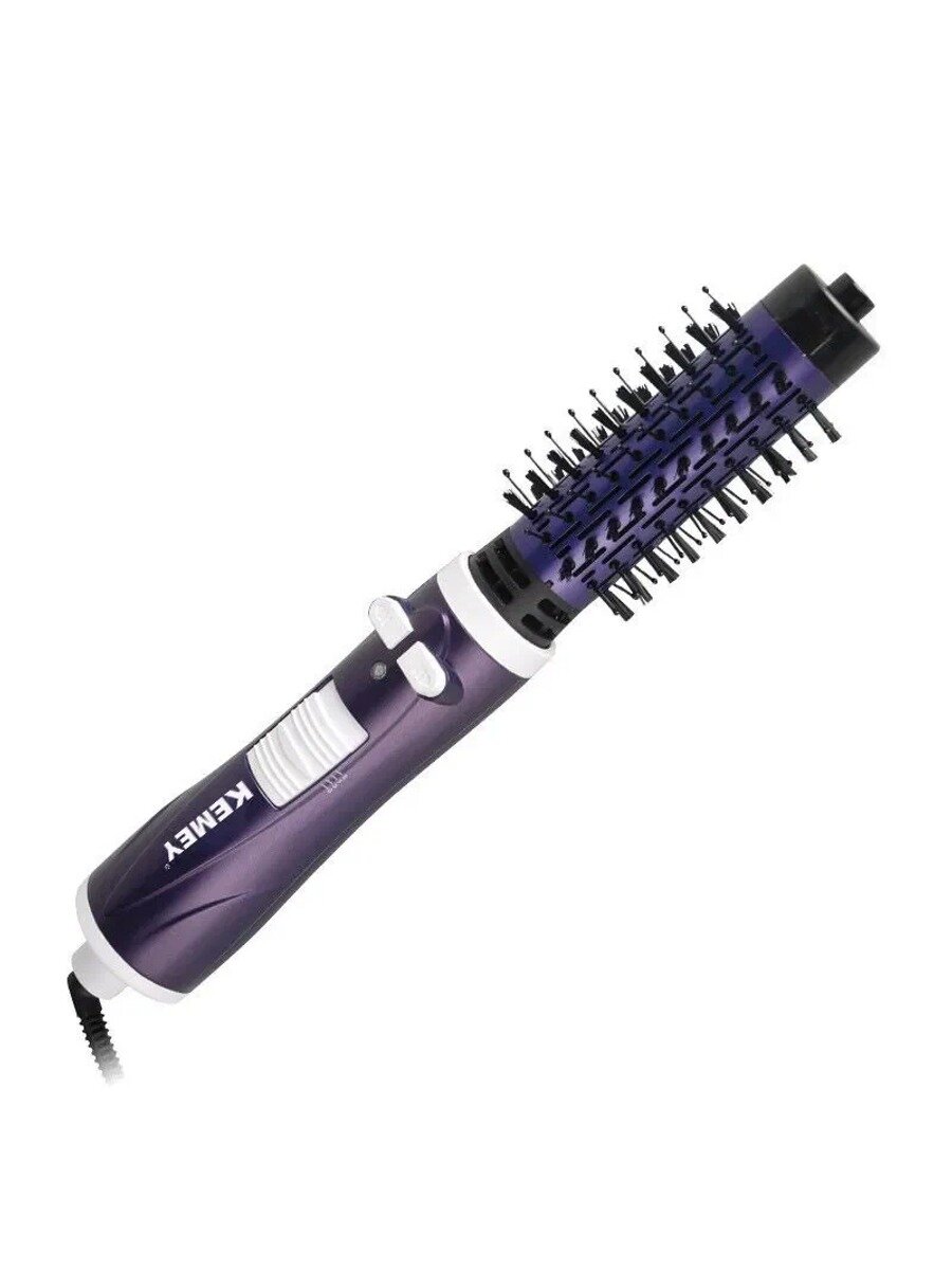 KNOW EASY-Фен-щетка для волос Brush Activ Volume&Shine CF9530F0 1000 Вт, кол-во насадок 2, сиреневый