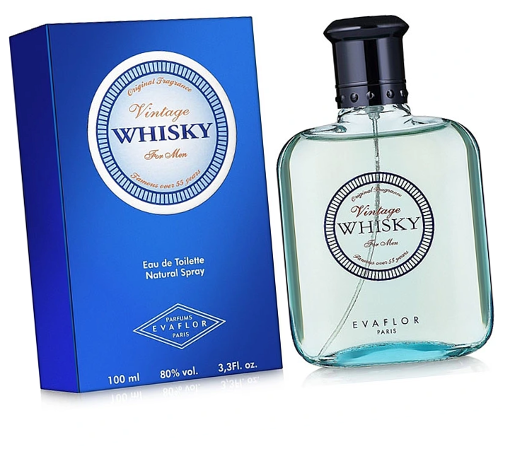 Туалетная вода для мужчин Evaflor Whisky Vintage 100 мл - Евафлор Виски Винтаж аромат