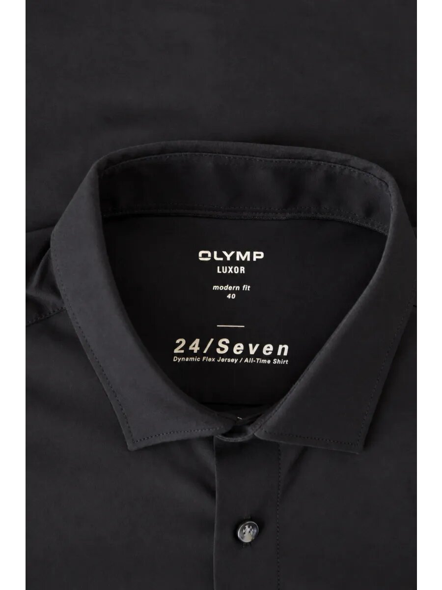 Рубашка OLYMP, размер 41(L), черный — фото 1