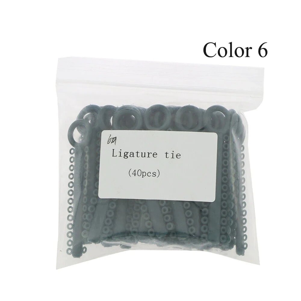 Резинки Orthodontic Ligature Ties силиконовые Color6