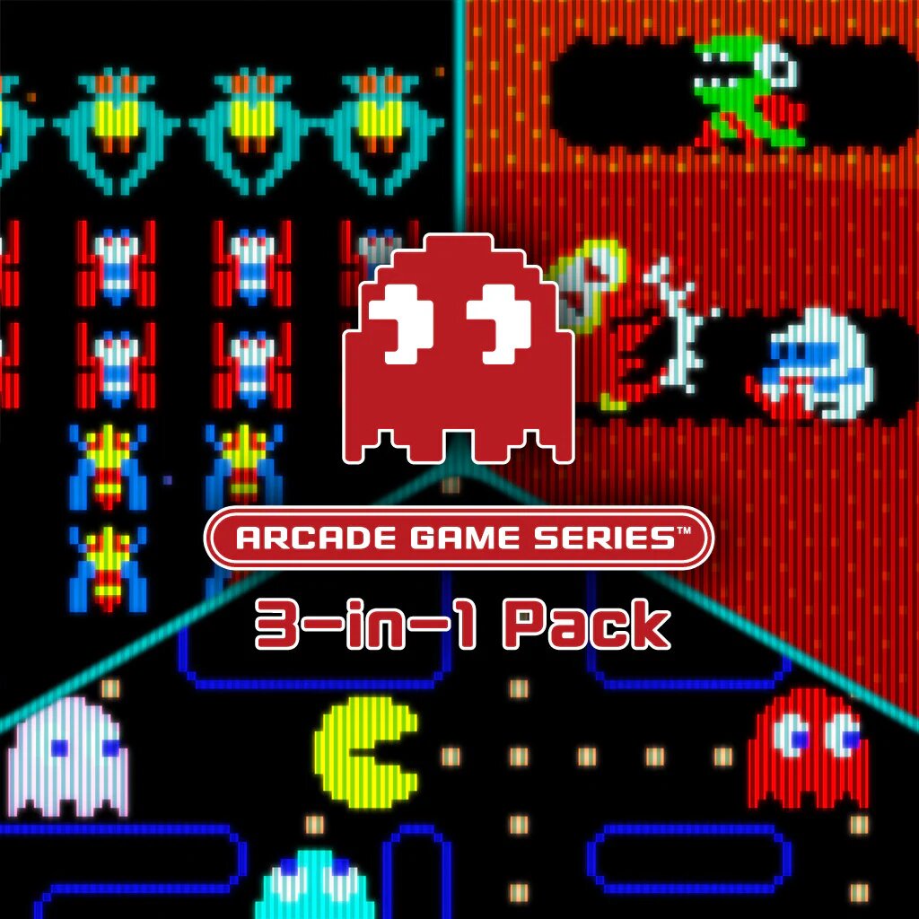 Игра ARCADE GAME SERIES: PAC-MAN ARCADE GAME SERIES: 3-in-1 Pack, цифровое издание PlayStation 4, регион Индонезия / код пополнения баланса