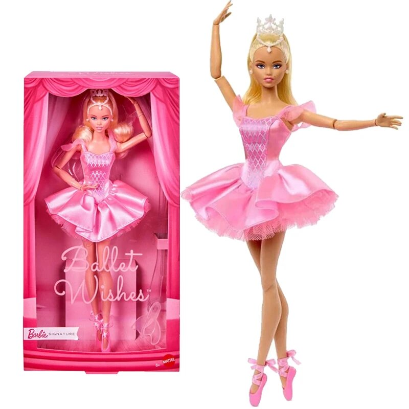 Коллекционная кукла Barbie Signature Ballet Wishes JBJ10