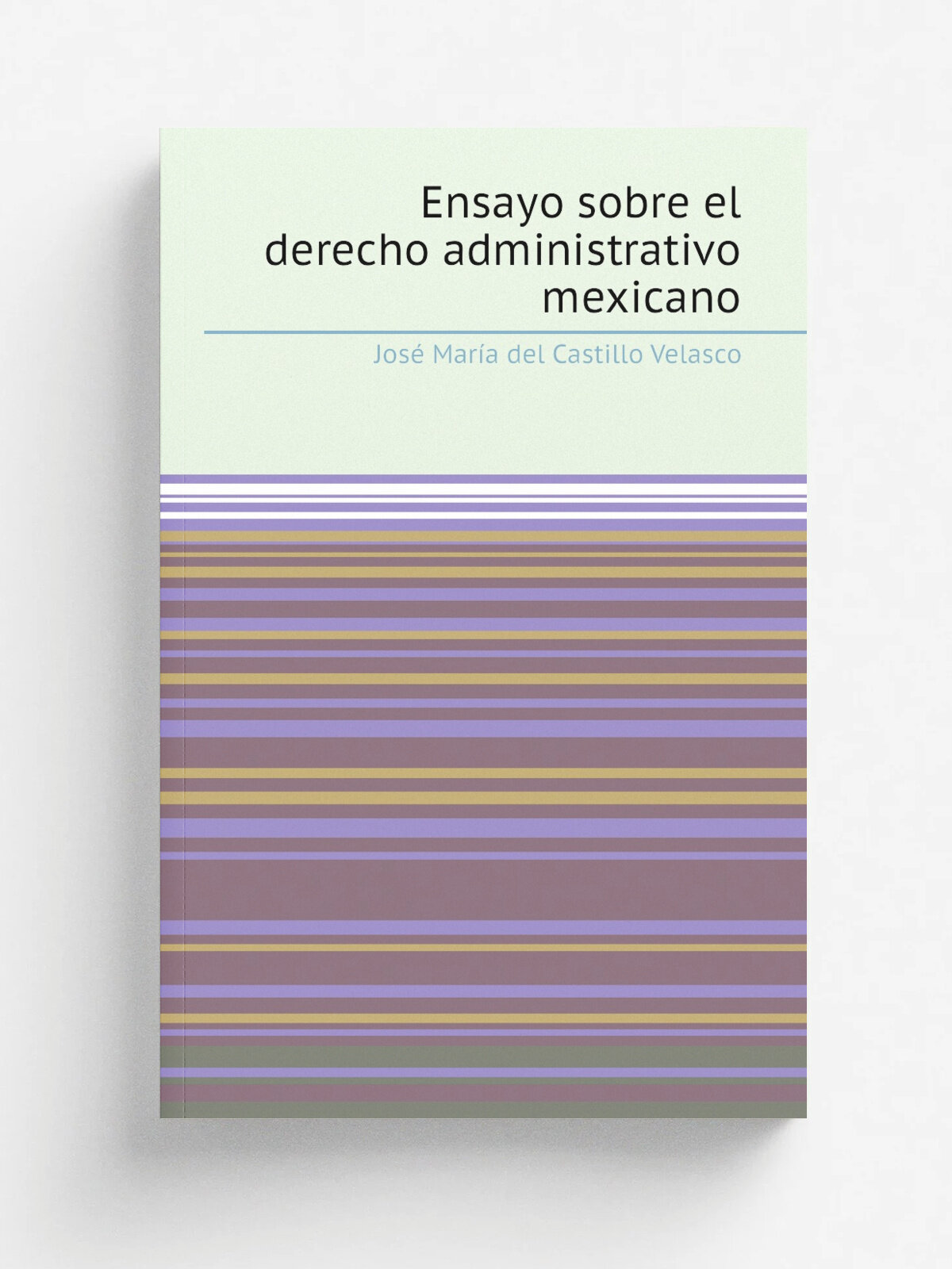 Ensayo sobre el derecho administrativo mexicano | Jos. Mar.a del Castillo Velasco | 1875 | Репринт