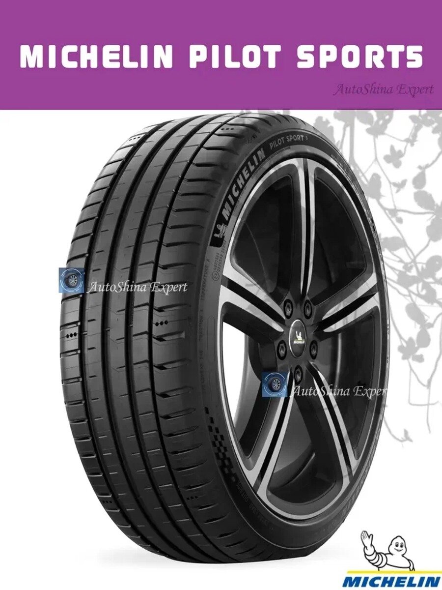 Летняя шина PILOT SPORT5 255/35, нешипованная, бескамерная, 1 шт