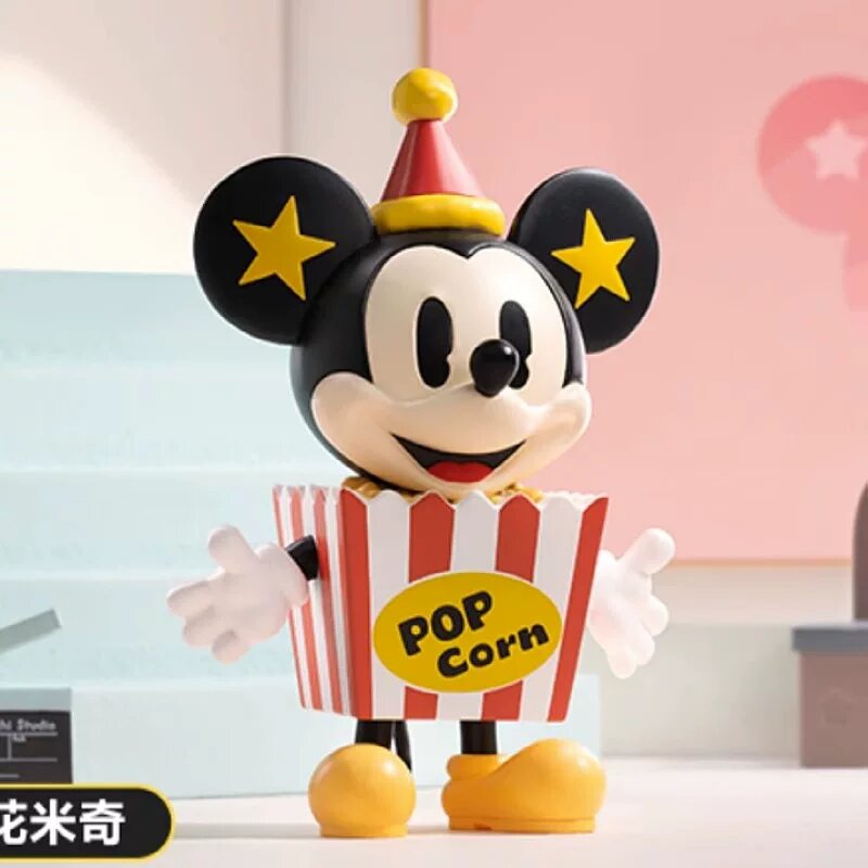 Popmart Микки Маус Коллекция Попкорн Лимитед Эдешн Фигурка для Коллекционеров
