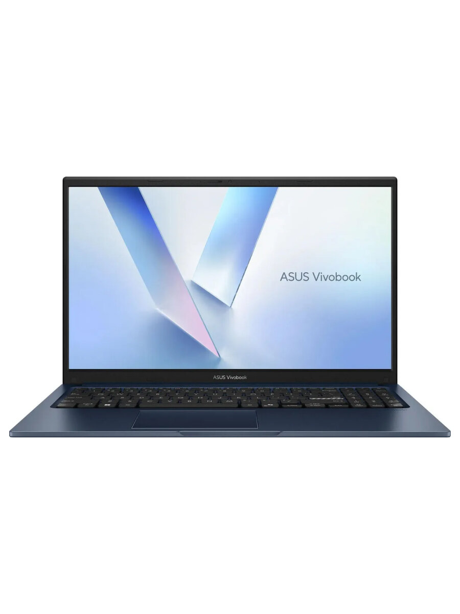 Ноутбук 15.6" IPS FHD ASUS X1504MA-BQ601 синий (Core 3 304/8Gb/256Gb SSD/VGA int/noOS) (90NB17I1-M01140)
