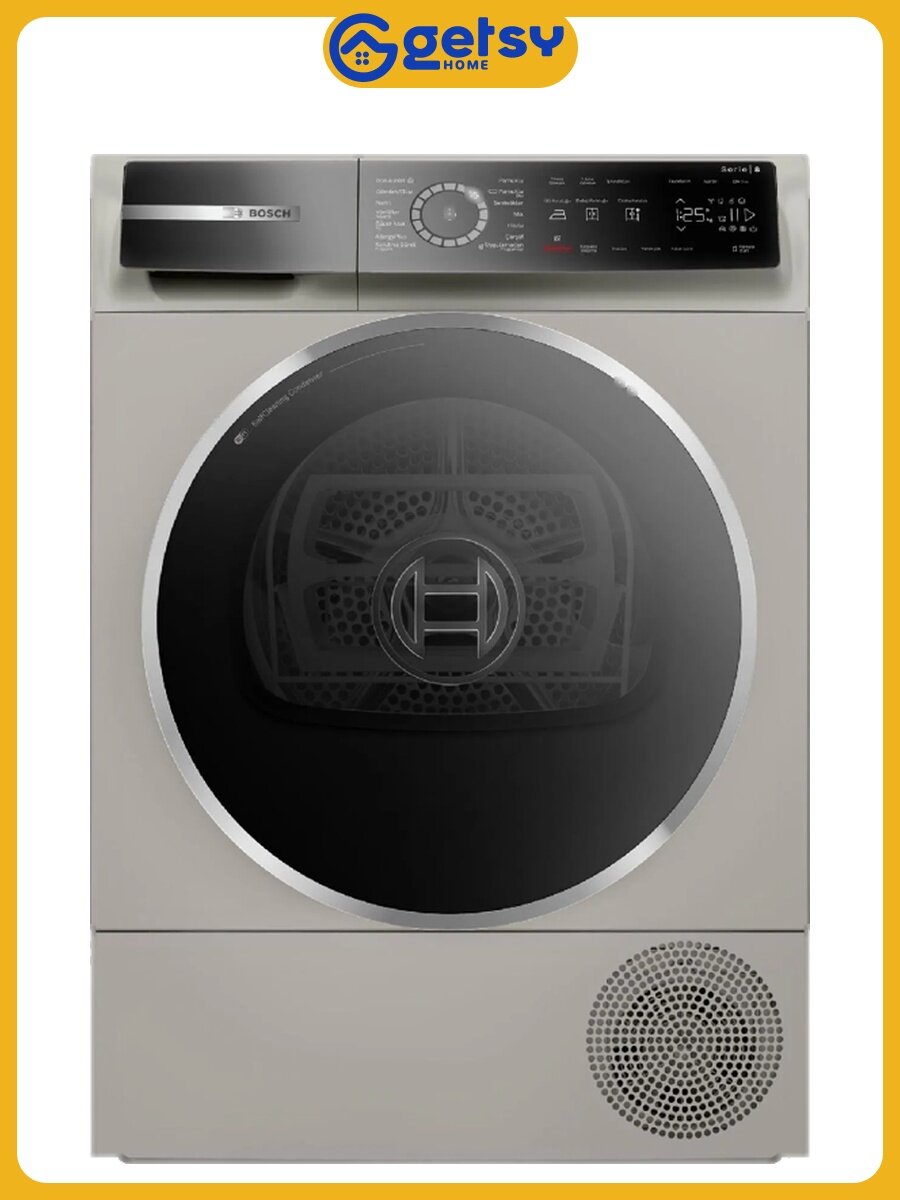 Сушильная машина с тепловым насосом Bosch Serie 8 WQB245BXME, А+++, 9 кг