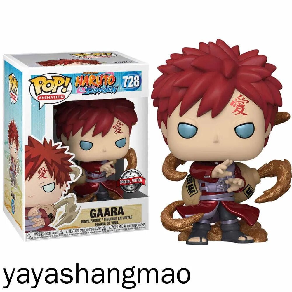 Фигурка POP! Гаара из аниме Наруто Шиппуден, высота 10 см, артикул 728
