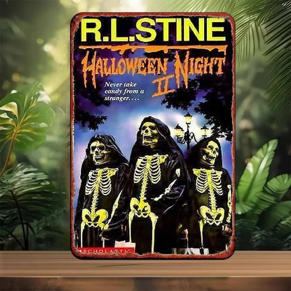 Металлическая табличка Halloween 25 30 см, праздничный декор Хэллоуин, тыквы, ведьмы, привидения, постер для дома