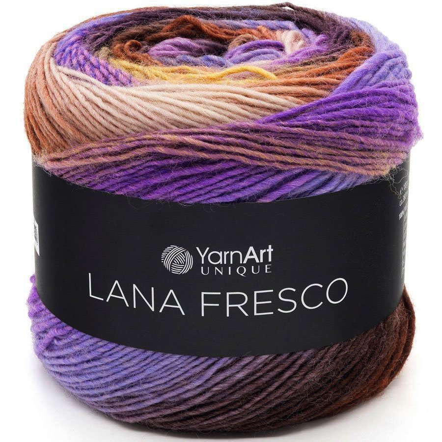 Пряжа Yarnart LANA FRESCO 8103 принт (4 мотка)
