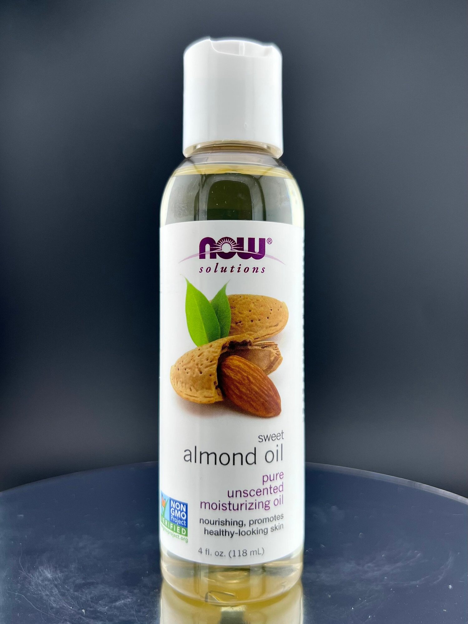 Миндальное масло, Now Foods, Sweet Almond Oil, 118 мл