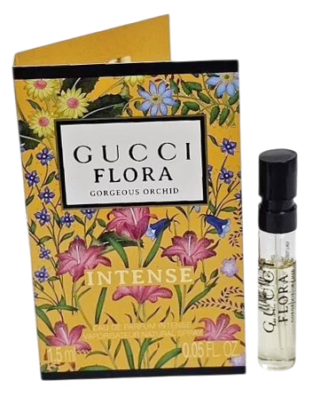 Женская парфюмерная вода Flora Gorgeous Orchid Intense от Gucci - пробник 1.5 мл
