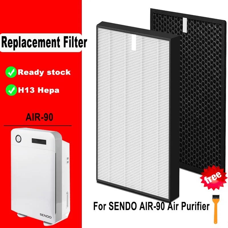 HEPA + угольный фильтр для SENDO AIR-90 Air Purifier (HEPA + угольный)
