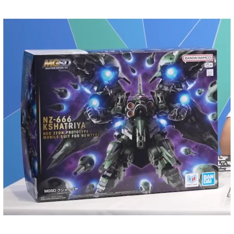 BANDAI MGSD Mobile Suit Gundam Unicorn Kshatriya фигурки with box