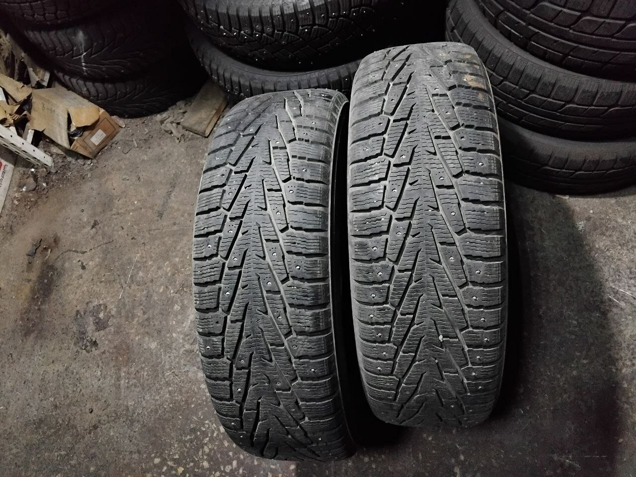 Комплект (2 шт) зимних БУ шин Nokian Tyres Nordman 7 SUV 235/75 R16 без пробега WNZ340258