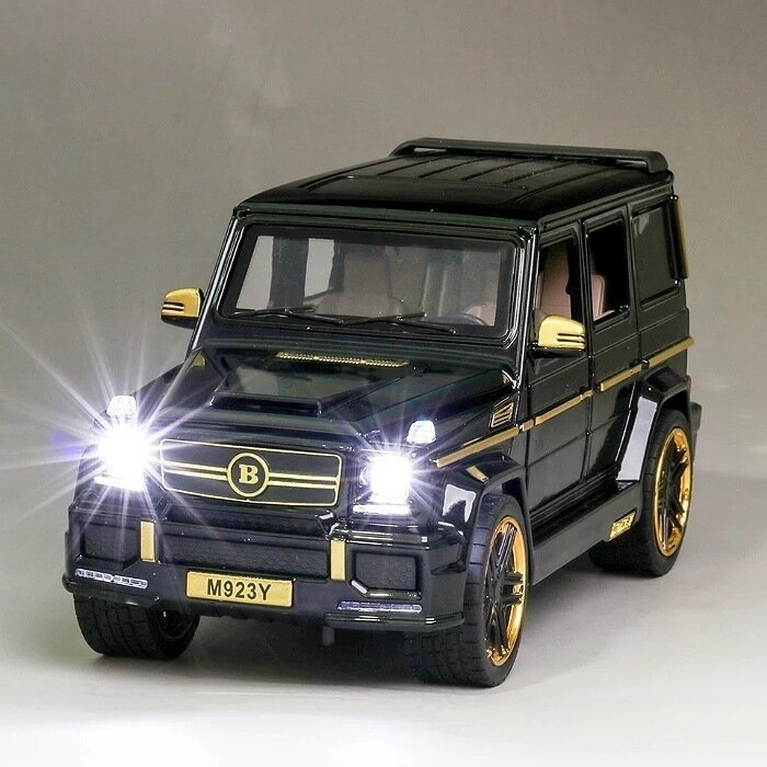 Машинка металлическая инерционная "Мерседес Гелендваген G65" 1:24