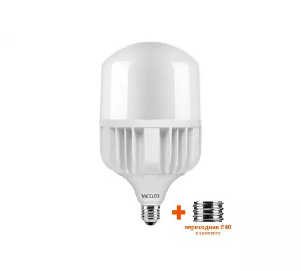 Светодиодная лампа Е27/Е40 220В 90Вт 6500К холодный свет Wolta 25WHP90E27/40