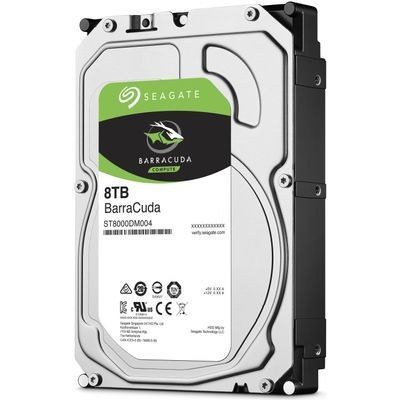8 ТБ Внутренний жесткий диск Seagate BarraCuda 3.5" 5400 (ST8000DM004)