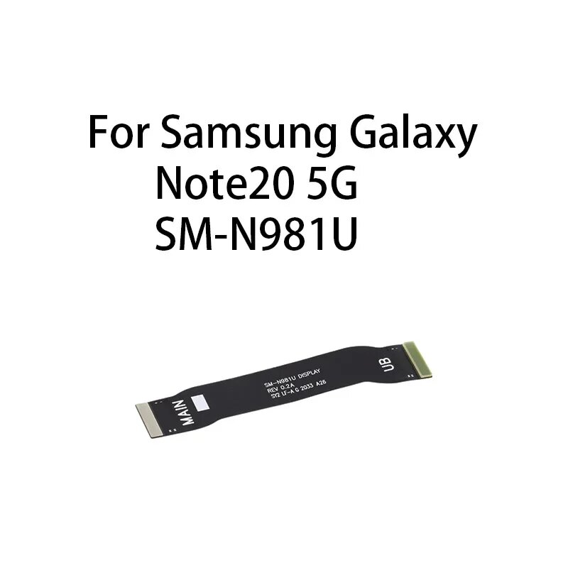 (дисплей) Разъем материнской платы, гибкий ЖК-кабель для Samsung Galaxy Note20 5G/SM-N981U
