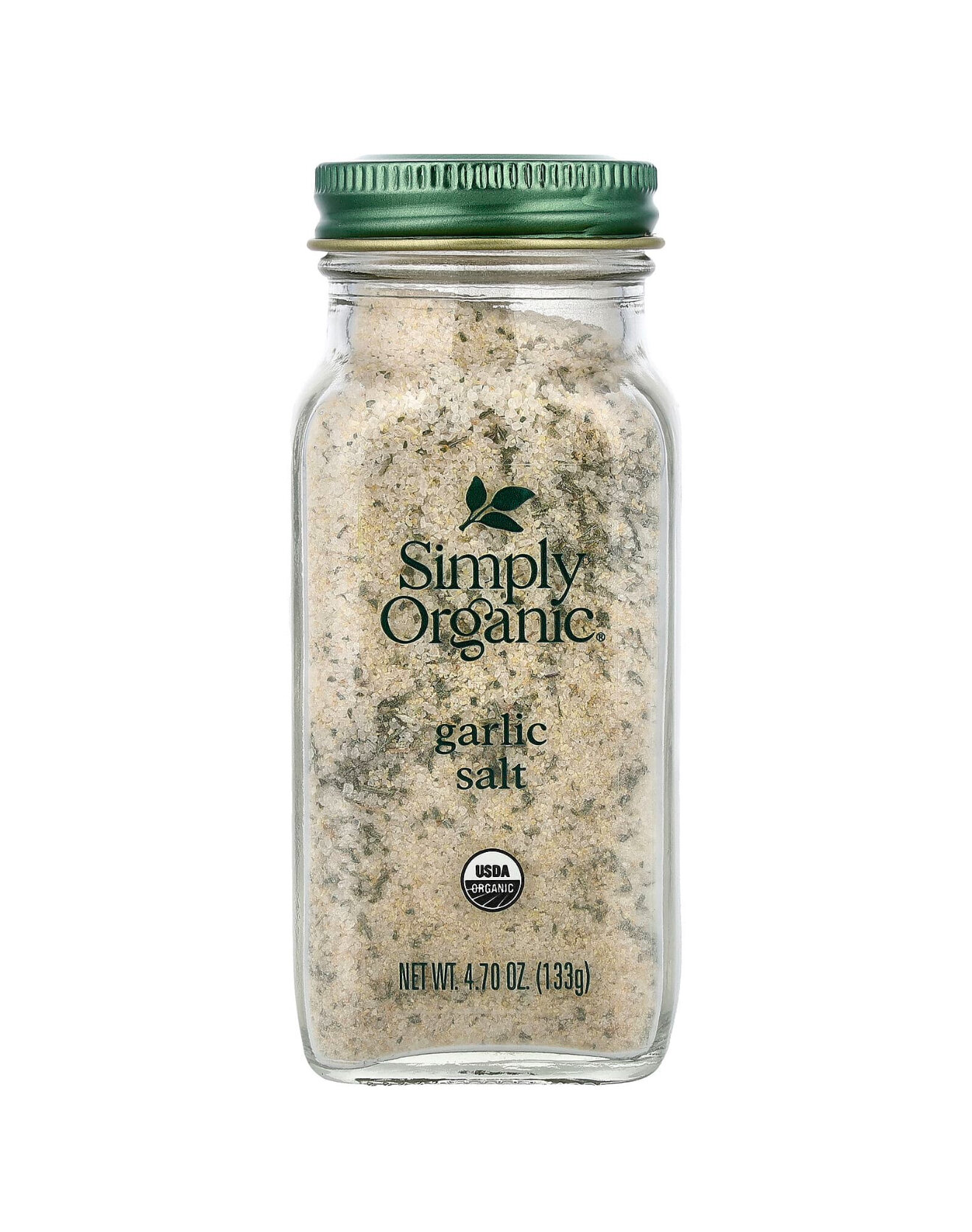 Simply Organic, Garlic Salt, Чесночная соль, 133 г