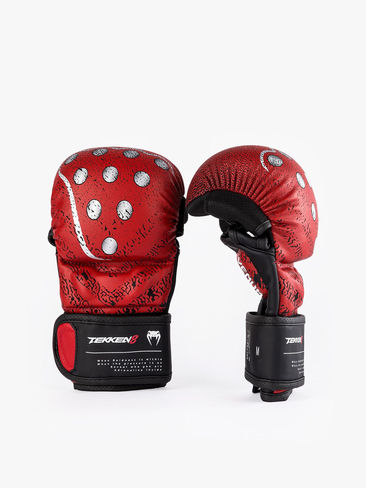Перчатки ММА Venum x Tekken 8 MMA Kazuya Red/Black (M)