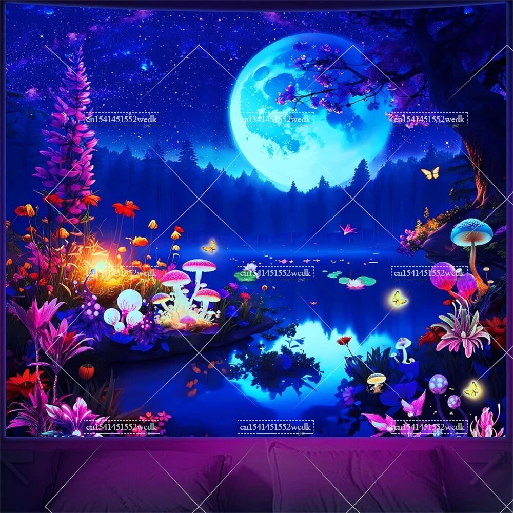 Гобелен Galaxy Space Blacklight FFO GGT696