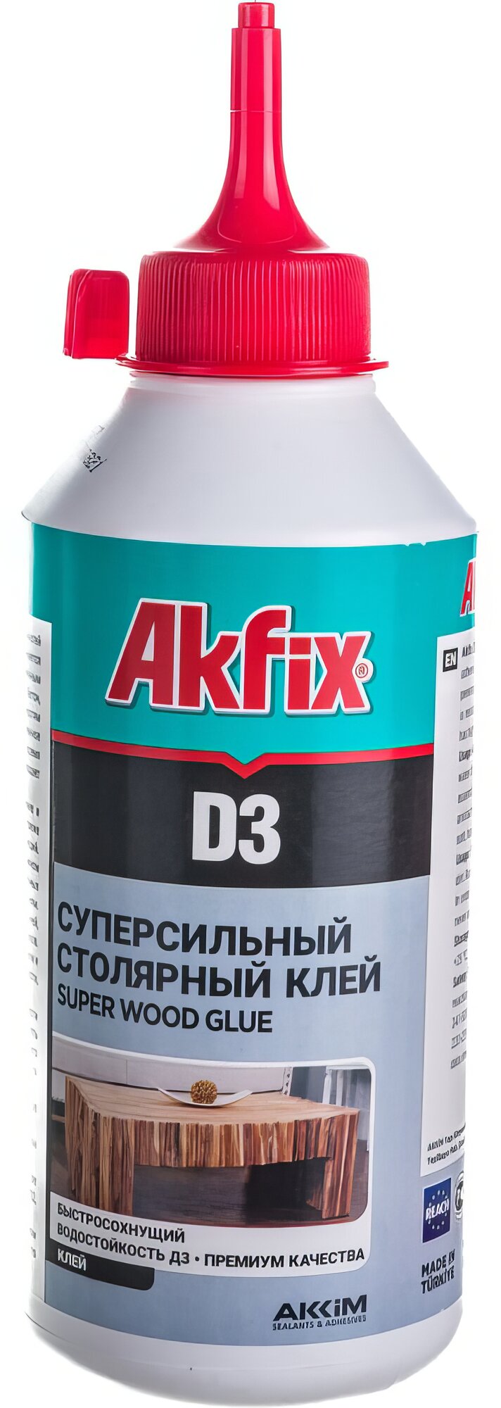 Клей ПВА Akfix D3, 500 гр AS3242