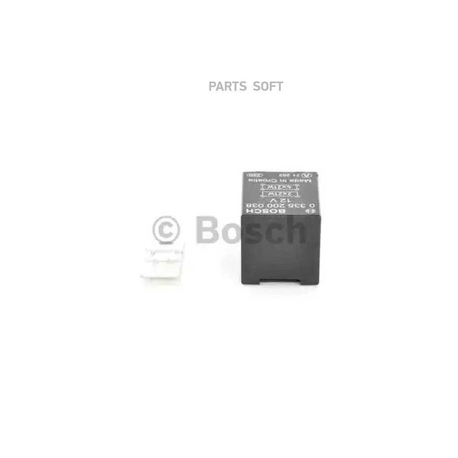 Реле аварийного и поворотного сигнала 12V от официального дистрибьютора, BOSCH, артикул 0335200038