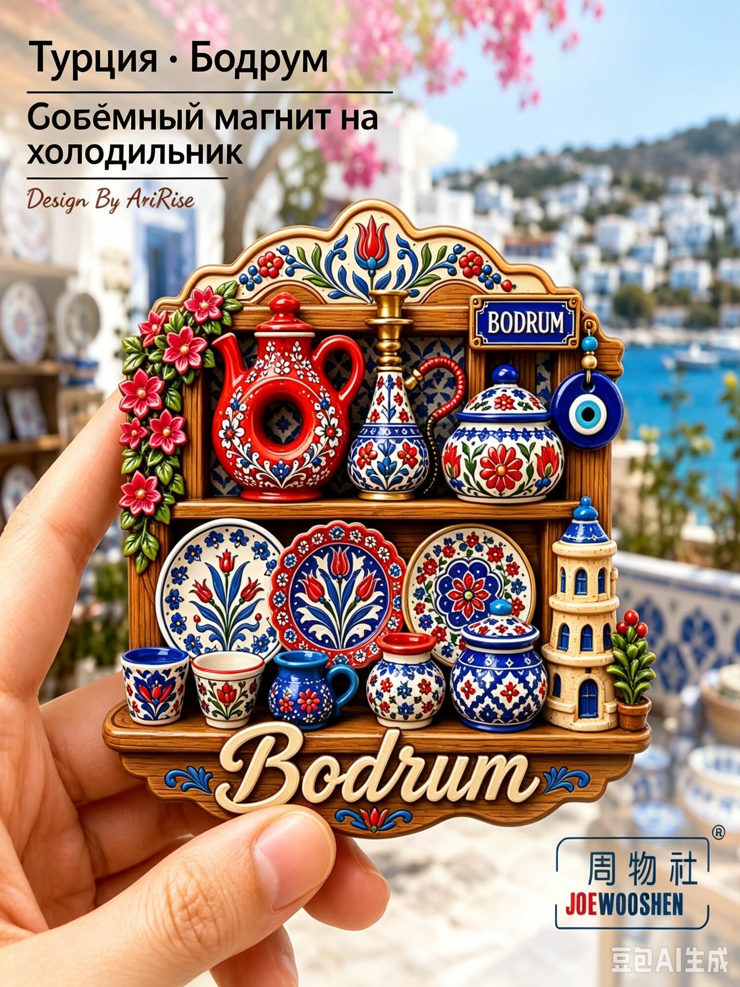 Бодрум, Турция Холодильник.