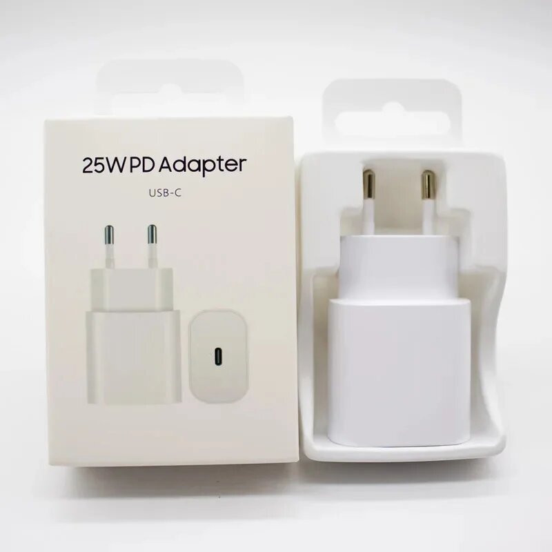 Зарядное устройство Samsung 25W PD USB-C, Белый