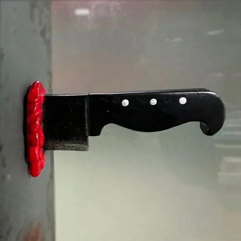 Магнитный нож 3D для холодильника Черный, Knife