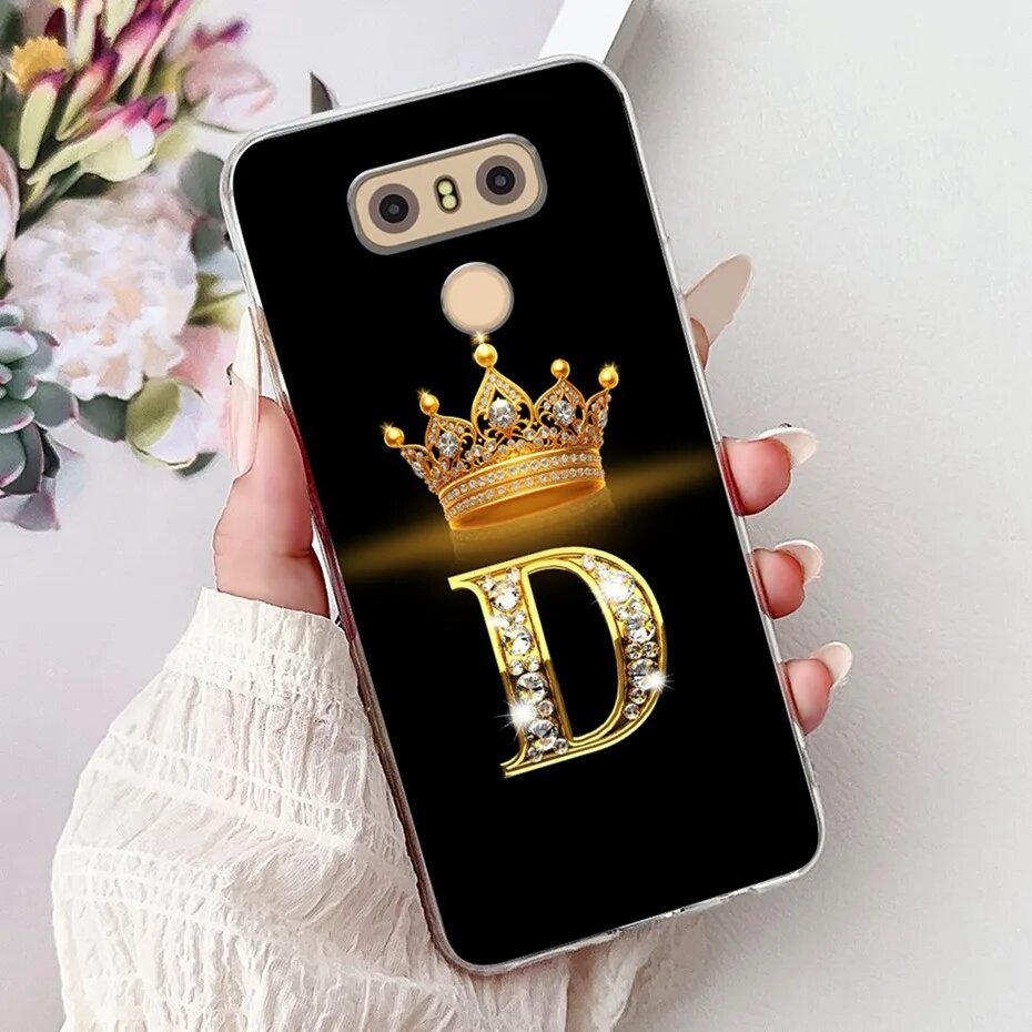 Модный чехол для телефона с надписью для LG G6 G6+ H870 H871 H872 H873 Прозрачная задняя TPU-9D