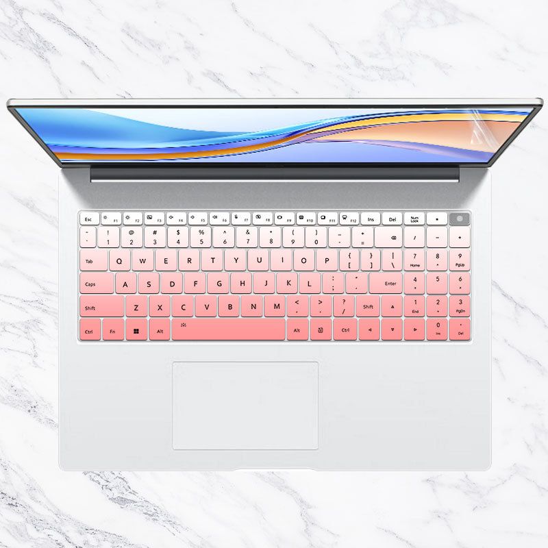 Подходит для honor magicbook x16 2022 пленка клавиатуры 16-дюймовый ноутбук прозрачная пылезащитная закаленная