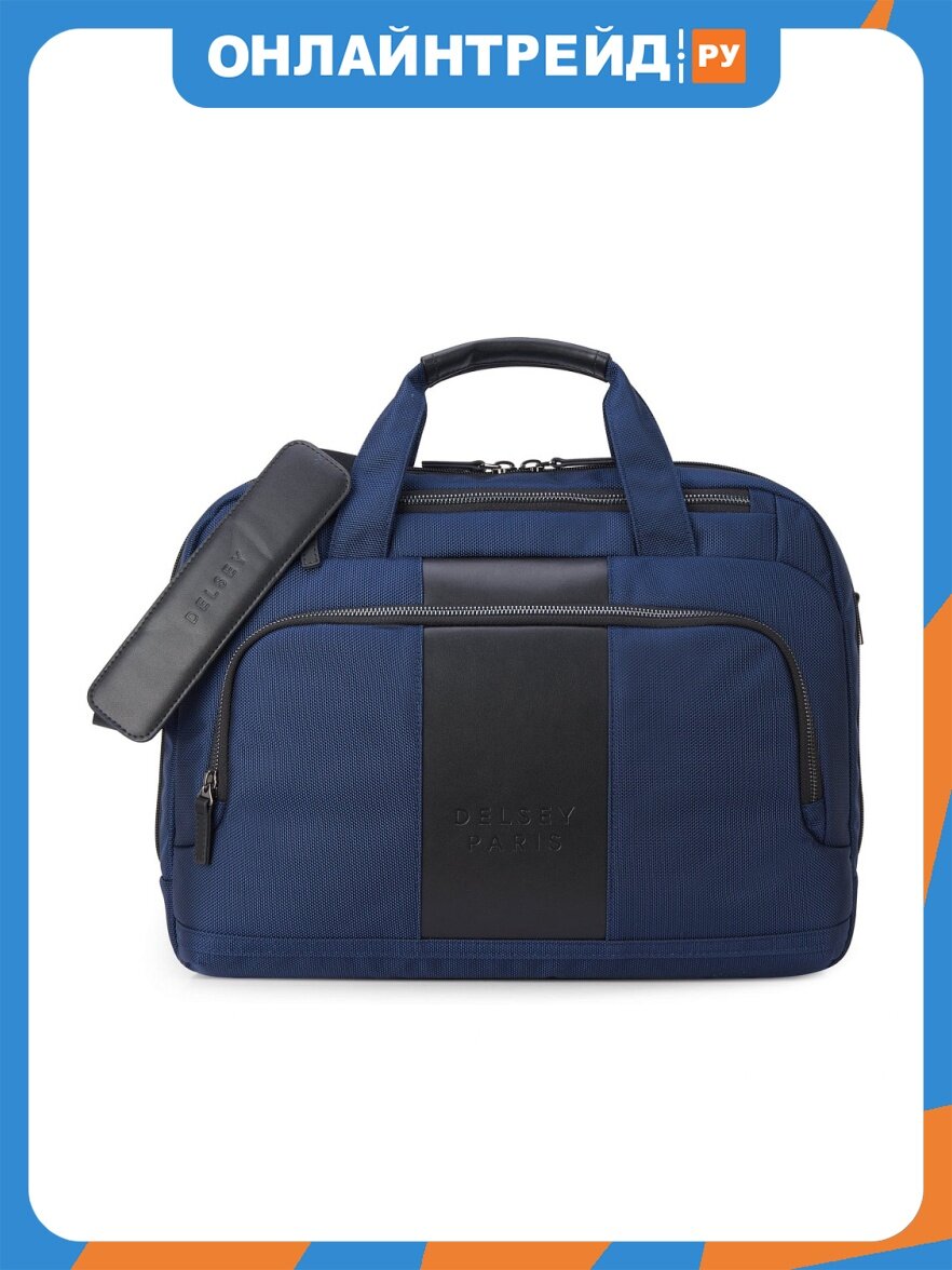 Сумка для ноутбука Delsey Wagram 15.6" синий (00119916002)