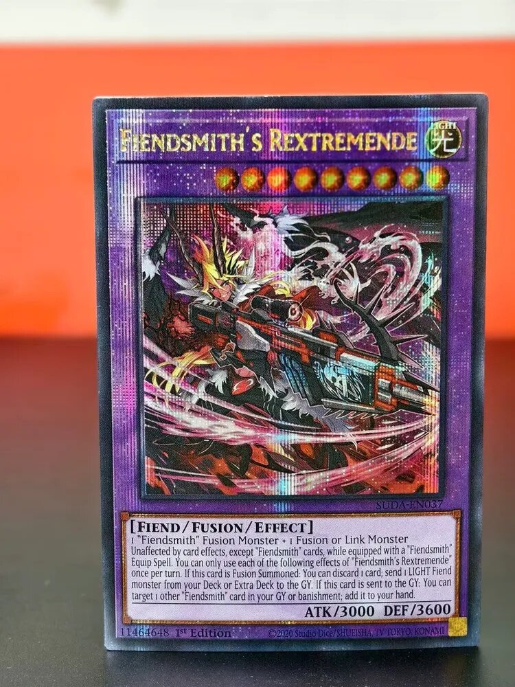 Игровая карта Yu-Gi-Oh! с бесплатным прозрачным протектором для коллекции и дуэлей
