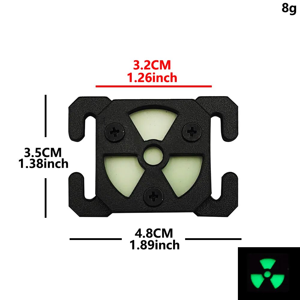 Тактический аксессуар Molle EDC идентификационная полоса-нашивка