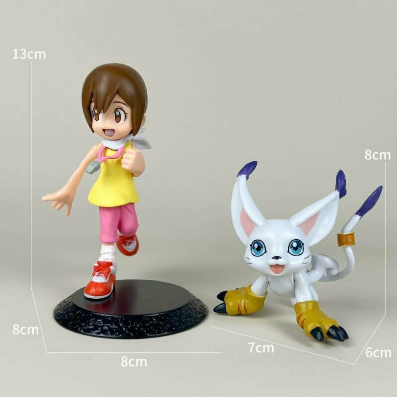 Digimon adventure takeru takaishi pvc action figure for fans and decoration yagami hikari