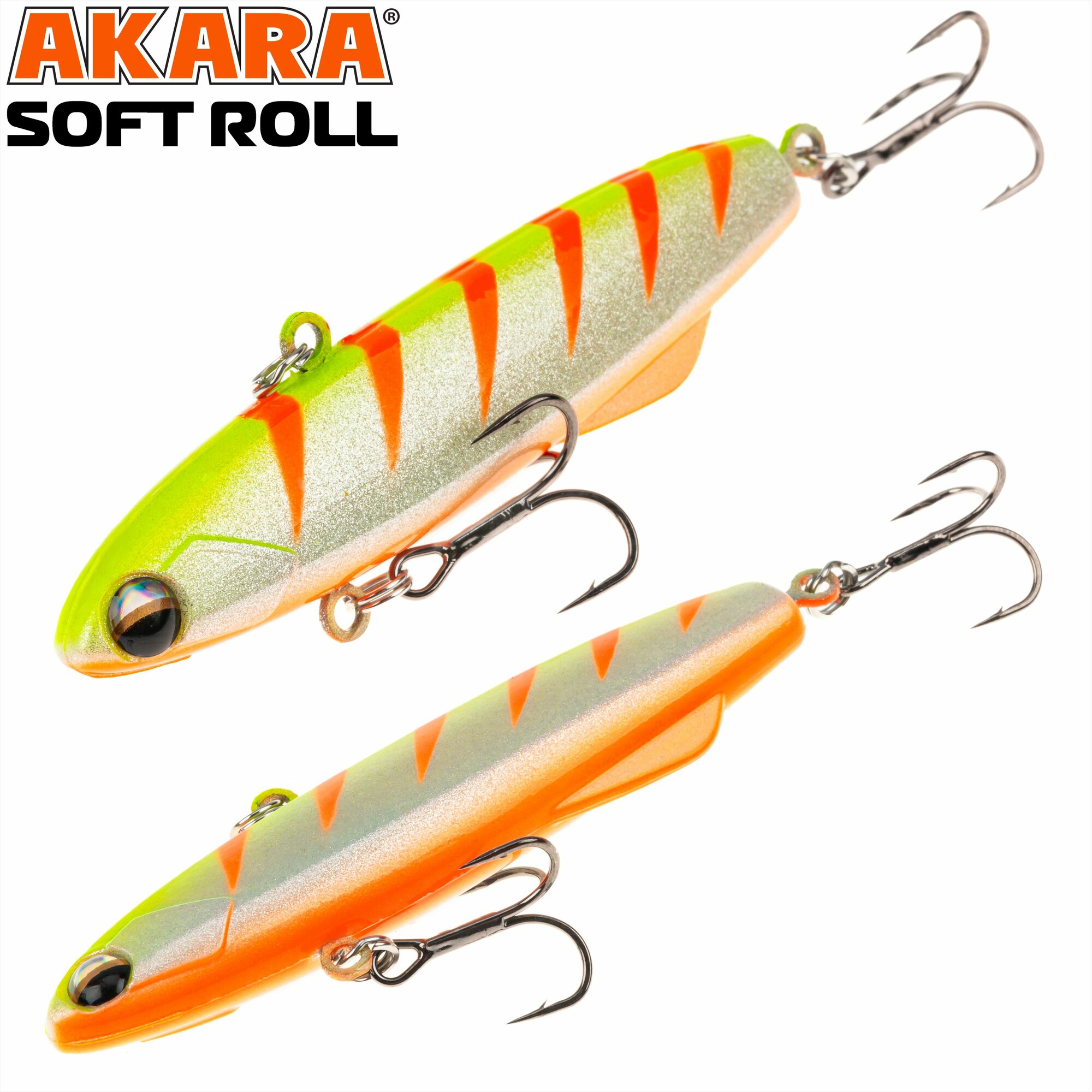 Воблер Akara раттлин Soft Roll 70 мм 17 гр. A290