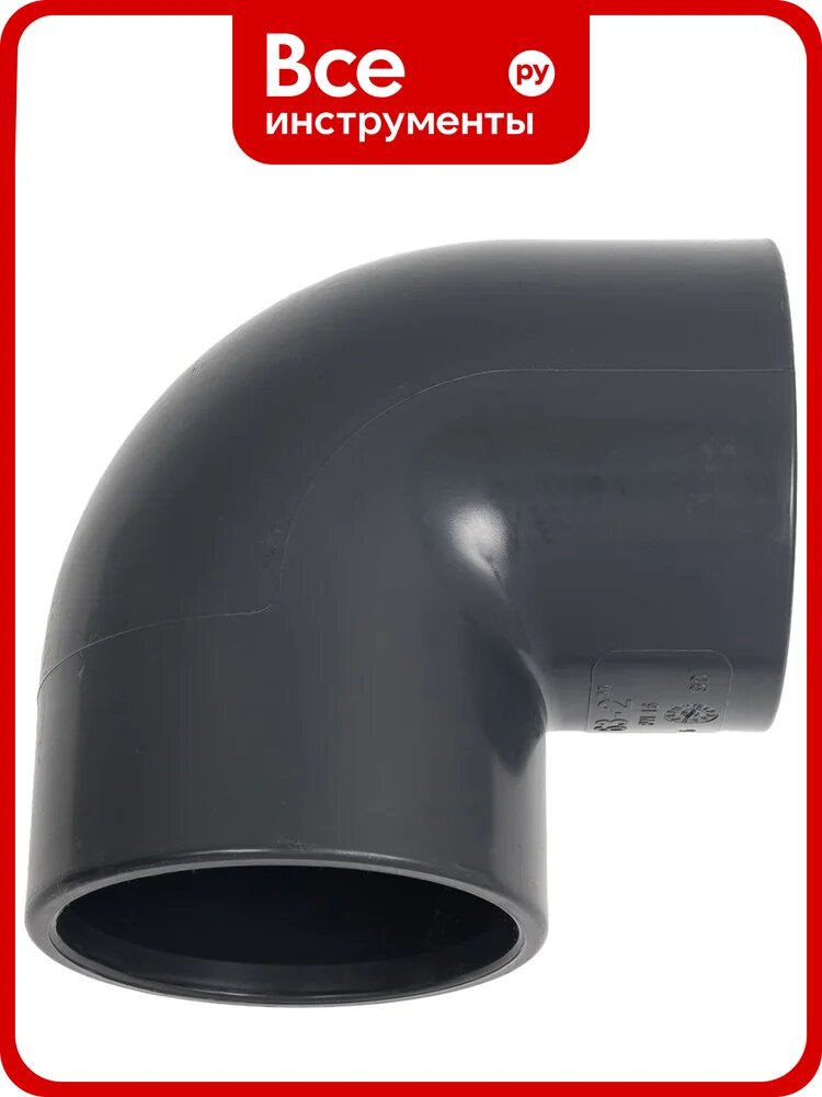 Клеевой отвод AQUAVIVA 90 DN 63 PN16 ELW06390 40309, Используется клеевое соединение