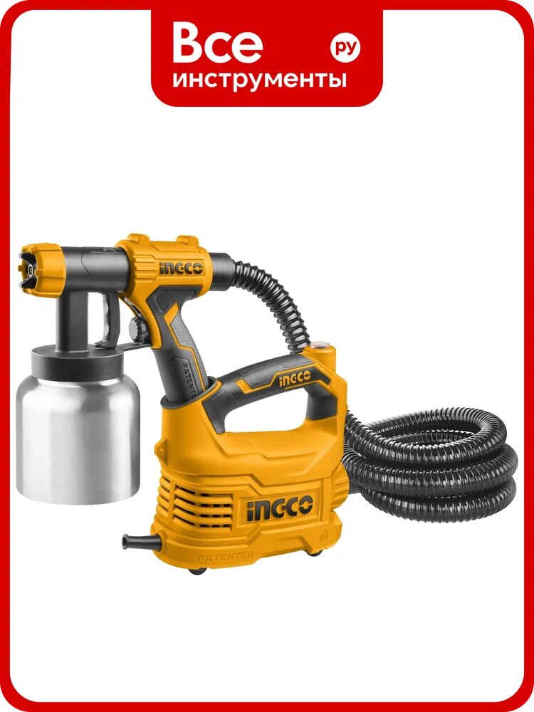 Краскопульт электрический INGCO INDUSTRIAL SPG5008-2